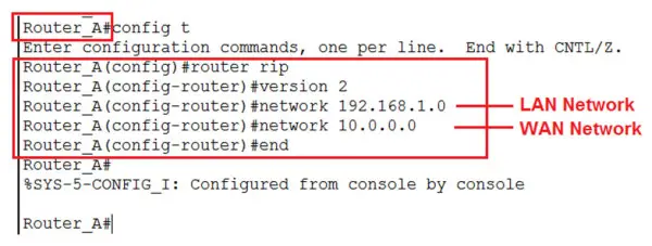 Configuring RIP V1 and V2 - Routing Information Protocol Configuration ...