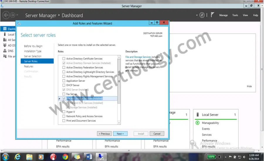 Configuring File Server - How to Setup and Configure File Server on ...