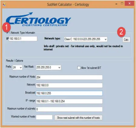 Subnet Mask Calculator | IP Subnet Calculator by Certiology